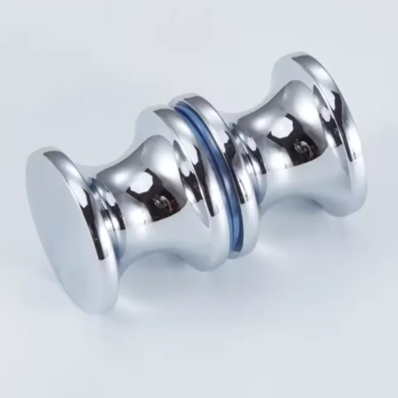 Bathroom Flush Round Door Handle Shower Door Handle Stainless Steel Small Glass Door Pull Knob ...