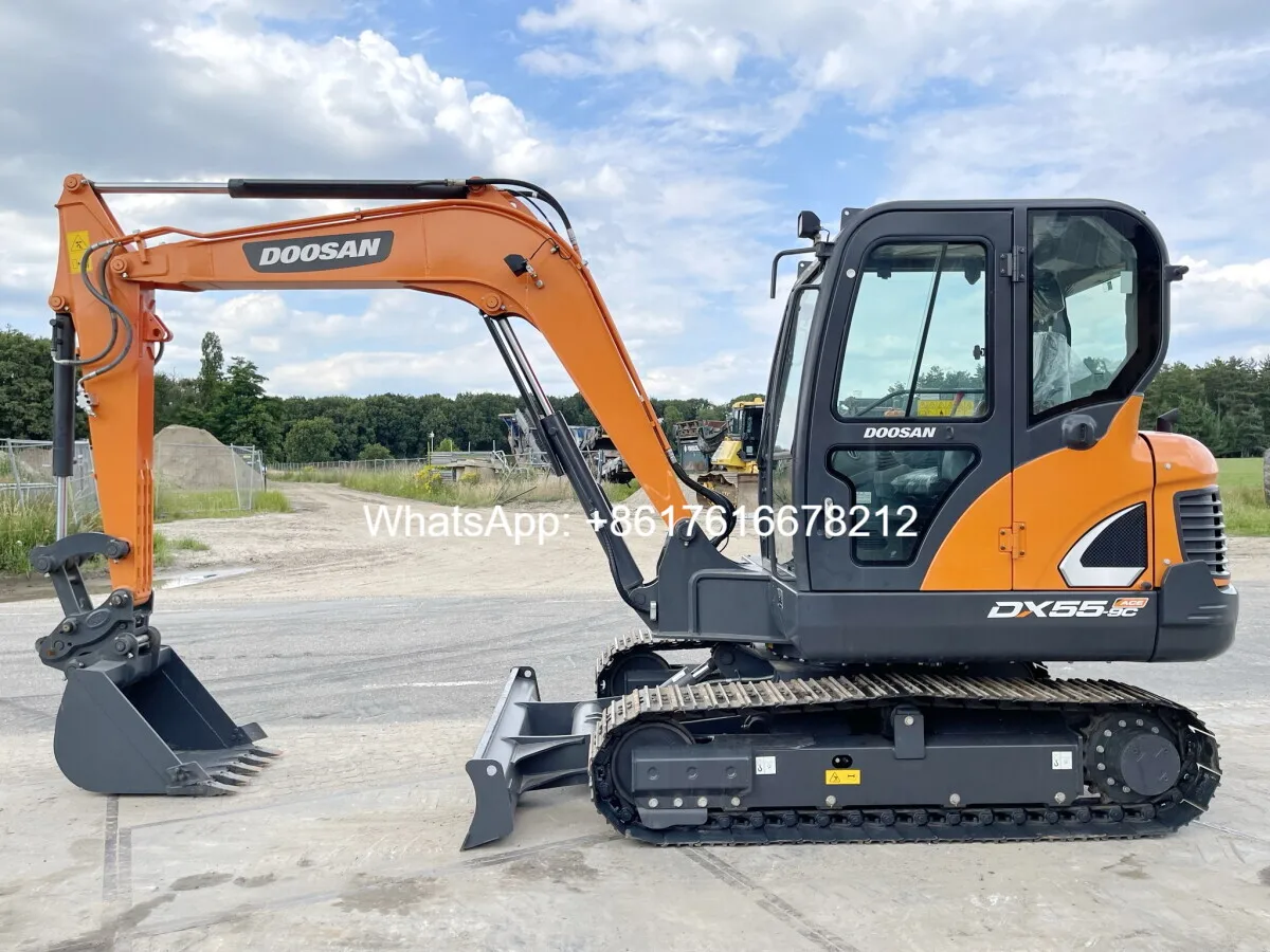 Korea Used Doosan Dx55 Mini Excavator In Stock For Sale With Great ...