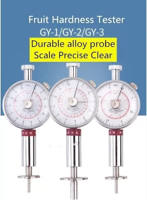 GY-1 Measuring Fruit Firmness - Hardness Meter Tester