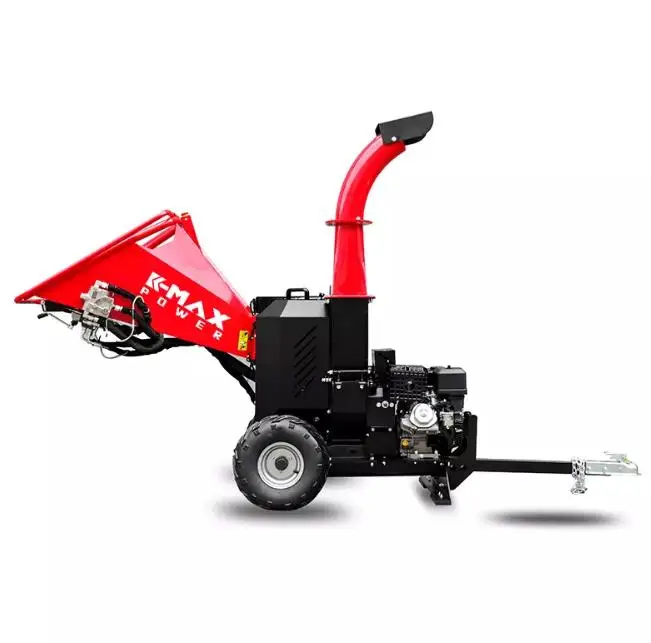 15HP K-MAX Power Wood Chipper - Efficient & Reliable