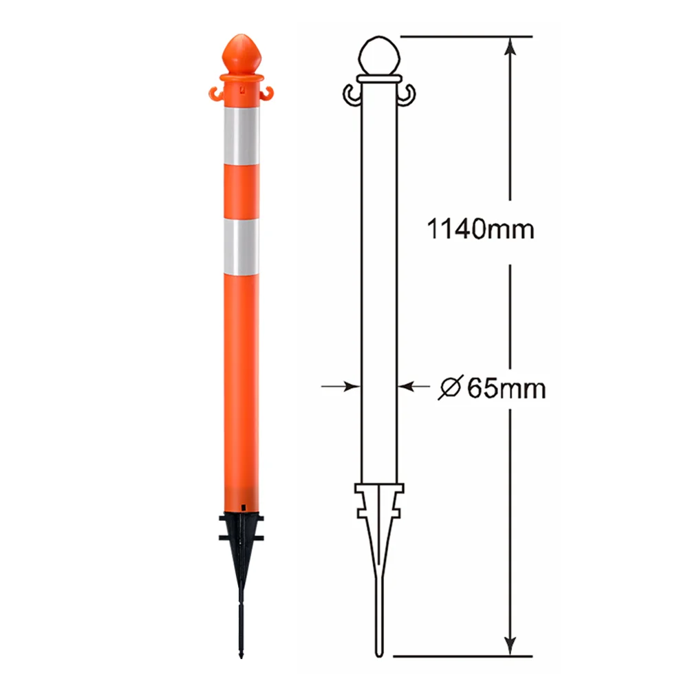 Parking Lot Construction Site Safety Activity Plastic Reflective ...