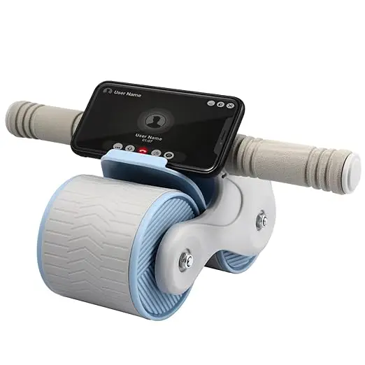 Automated Abdominal Wheel Roller Automatic Rebound Wheels With Phone ...