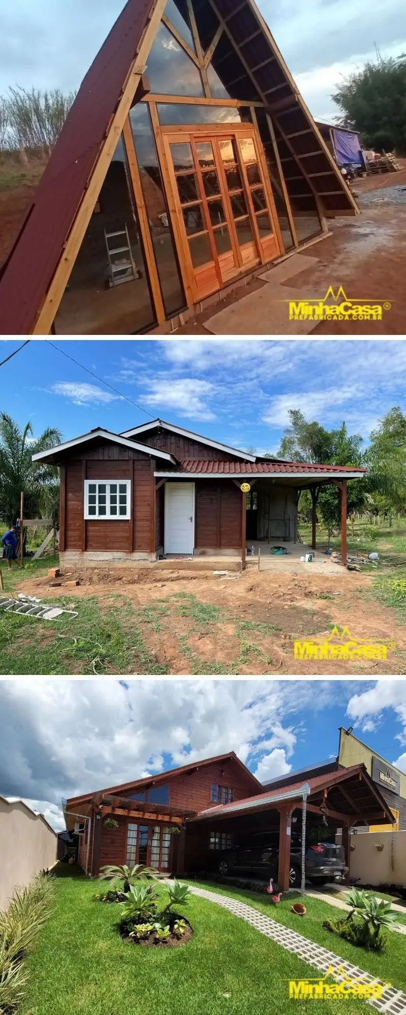 Prefab Modular Treated Wooden House Guest Mod 2.1 Of 68,25 Meter Square ...