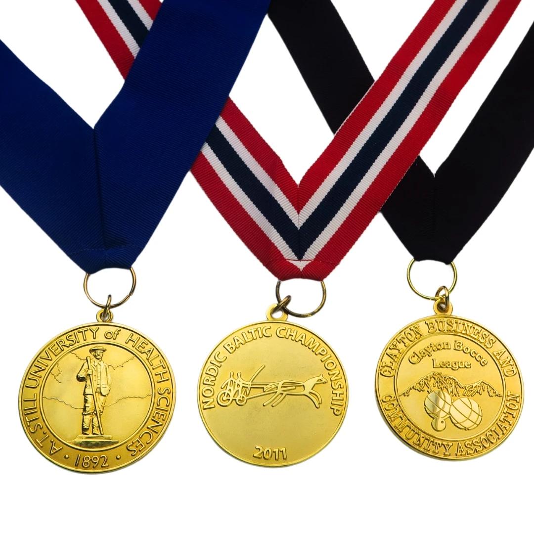 Manufacture Custom Gold Medals With Lanyard - Buy Custom Gold Medals ...