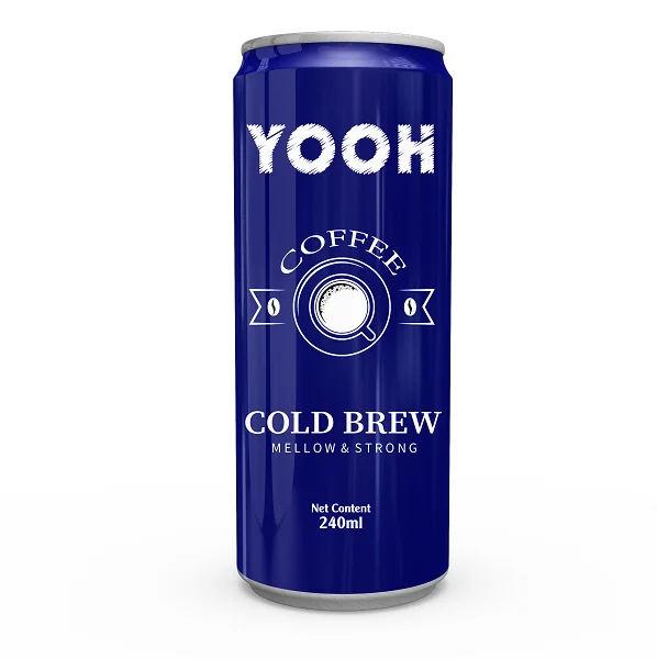 YOOH COLD BREW RTD Coffee - Mellow Robusta for Wholesale