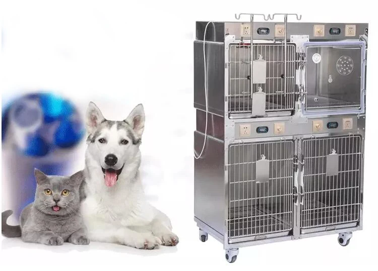 Veterinary Hospital Infrared Therapy Cage Pet Cages Pet Medical Oxygen ...