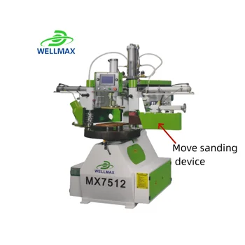Wellmax Mx7512sa With Twin Spindles Automatic Wood Copy Shaper Brush ...