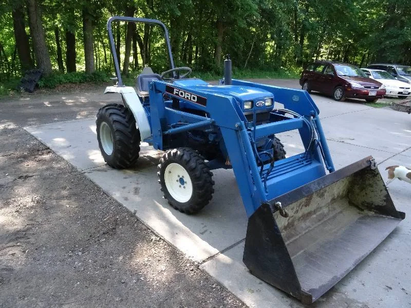 Original Uk Farming Tractor Fairly Used Ford 1320 Farm With Front ...