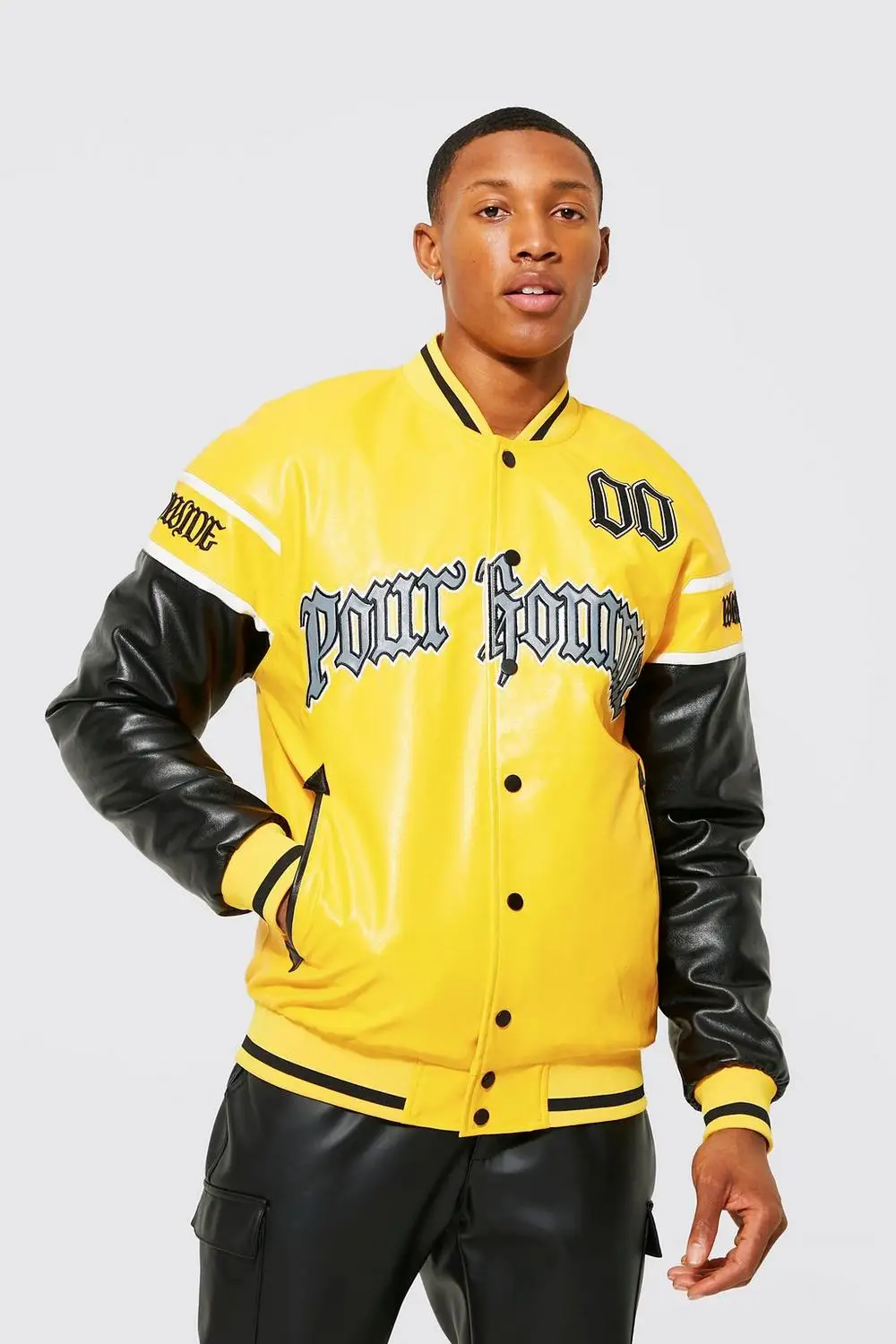 Jackets For Men Varsity Jacket Outdoor Embroidery Street Wear Clothing ...