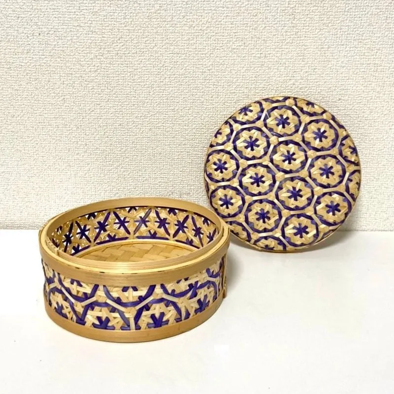 Customizable Size Cake And Cupcake Packaging Gift Box Handweave Bamboo ...