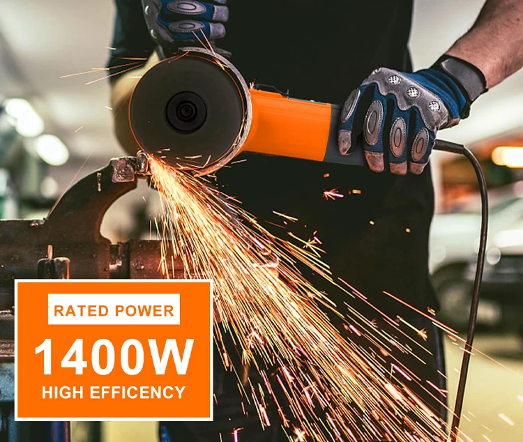 Noiseless Industrial Tuosen Botch Concrete Hand Grinder Metal Angle ...