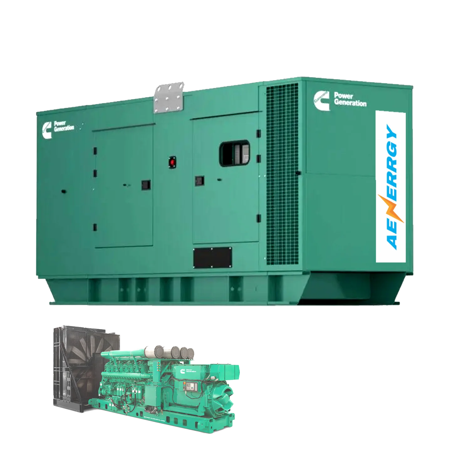 For CUMMINS 125 KVA Diesel Genset Silent Type with Auto & Remote Start 50 Hz Frequency & Remote ...