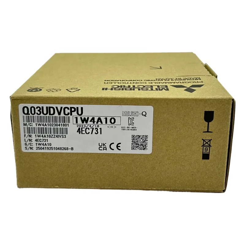 Q03UDVCPU Module CPU IQ PLC Q Series Universal Programmable Logic ...