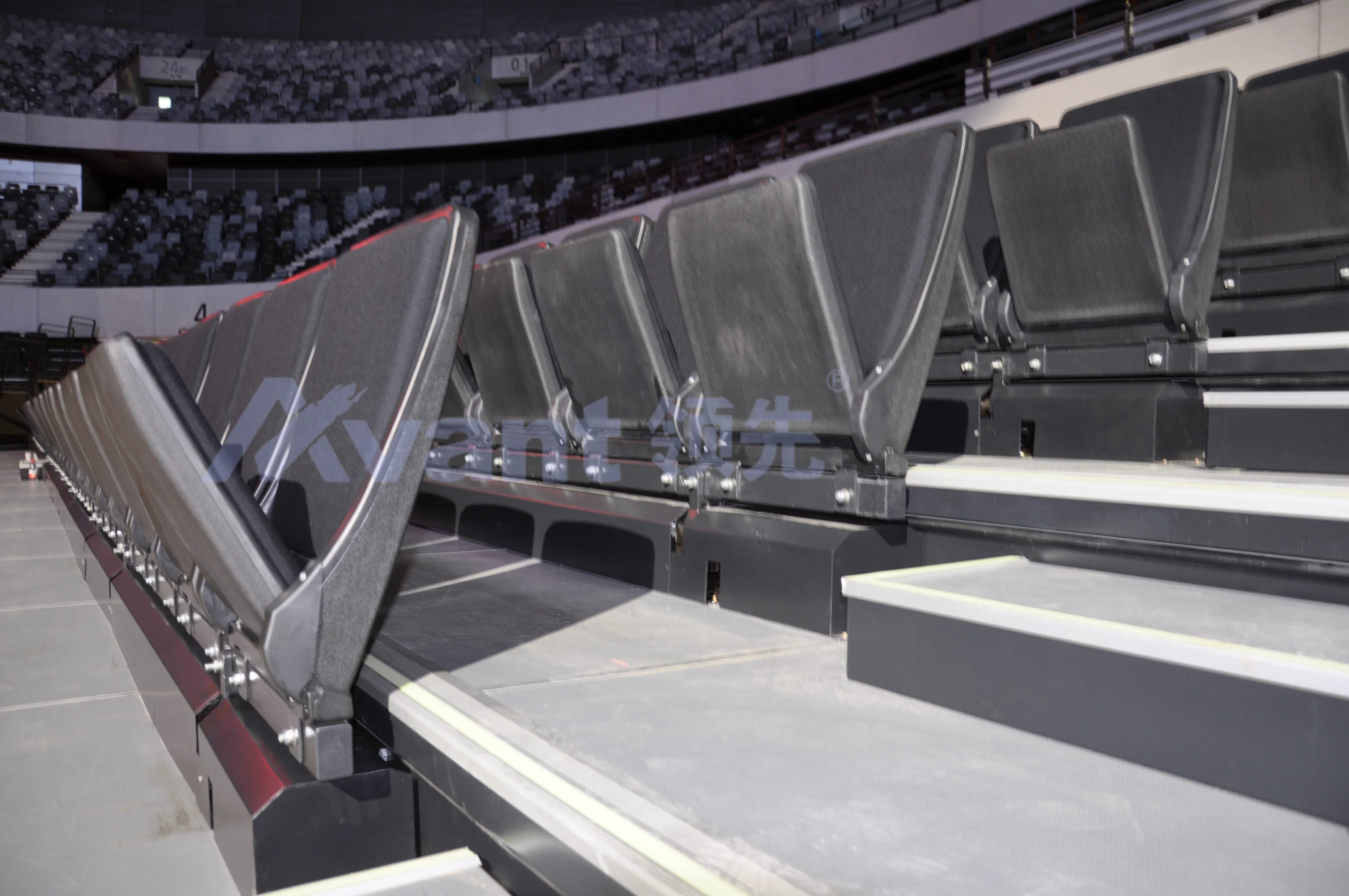 Avant Movable Tribune Seats For Stadium Manual Or Electrical Telescopic ...