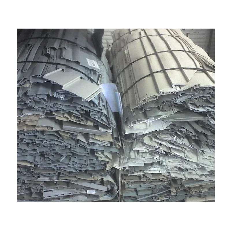 Recycled Upvc Pipe Scrap And Pvc Window Profile Chips White And Grey ...