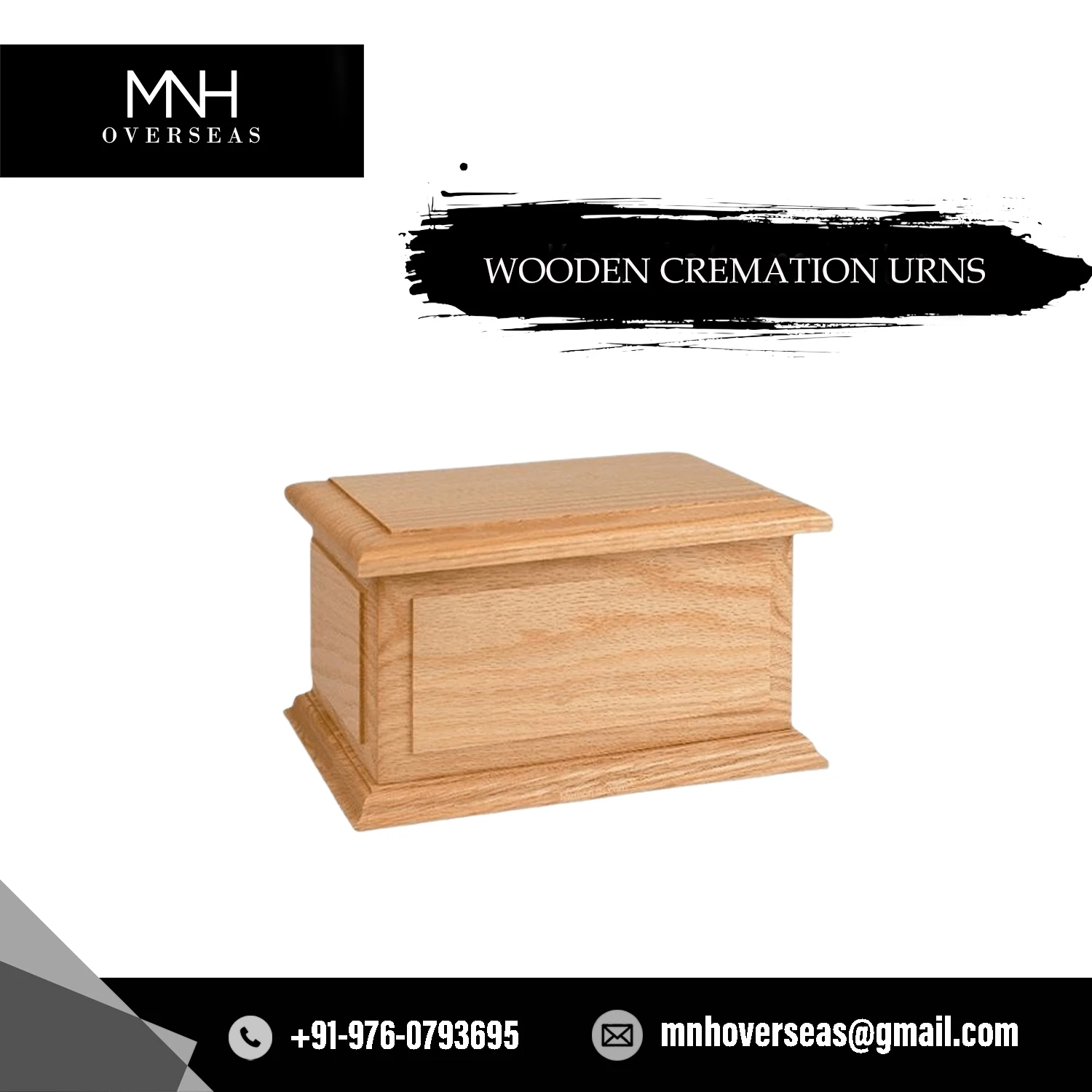 Premium Wood Cremation Urn For Ashes Dog Memorial Pet Urn | Cat Urn For ...