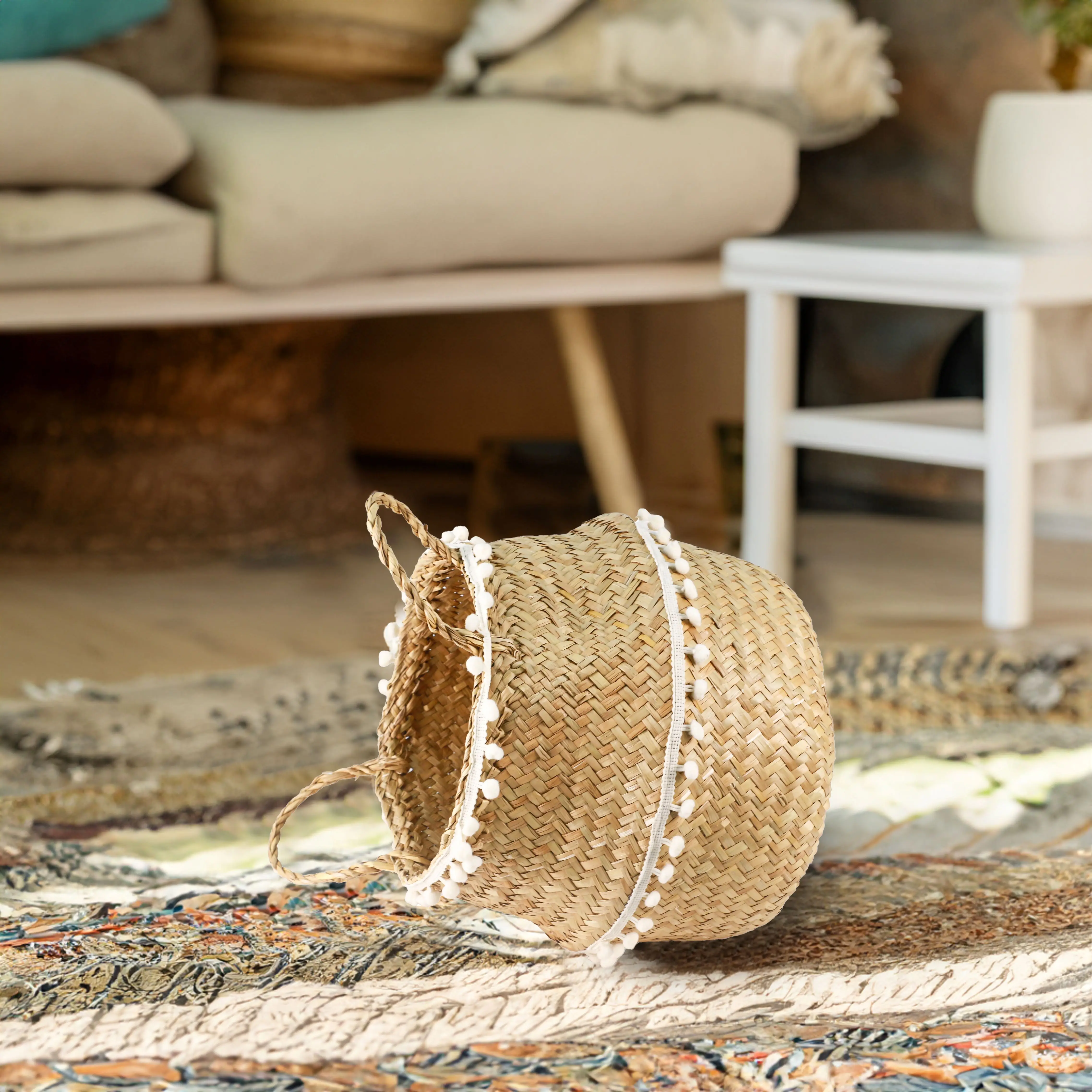 Belly Storage Baskets Multifunction Foldable Sustainable Stocked ...