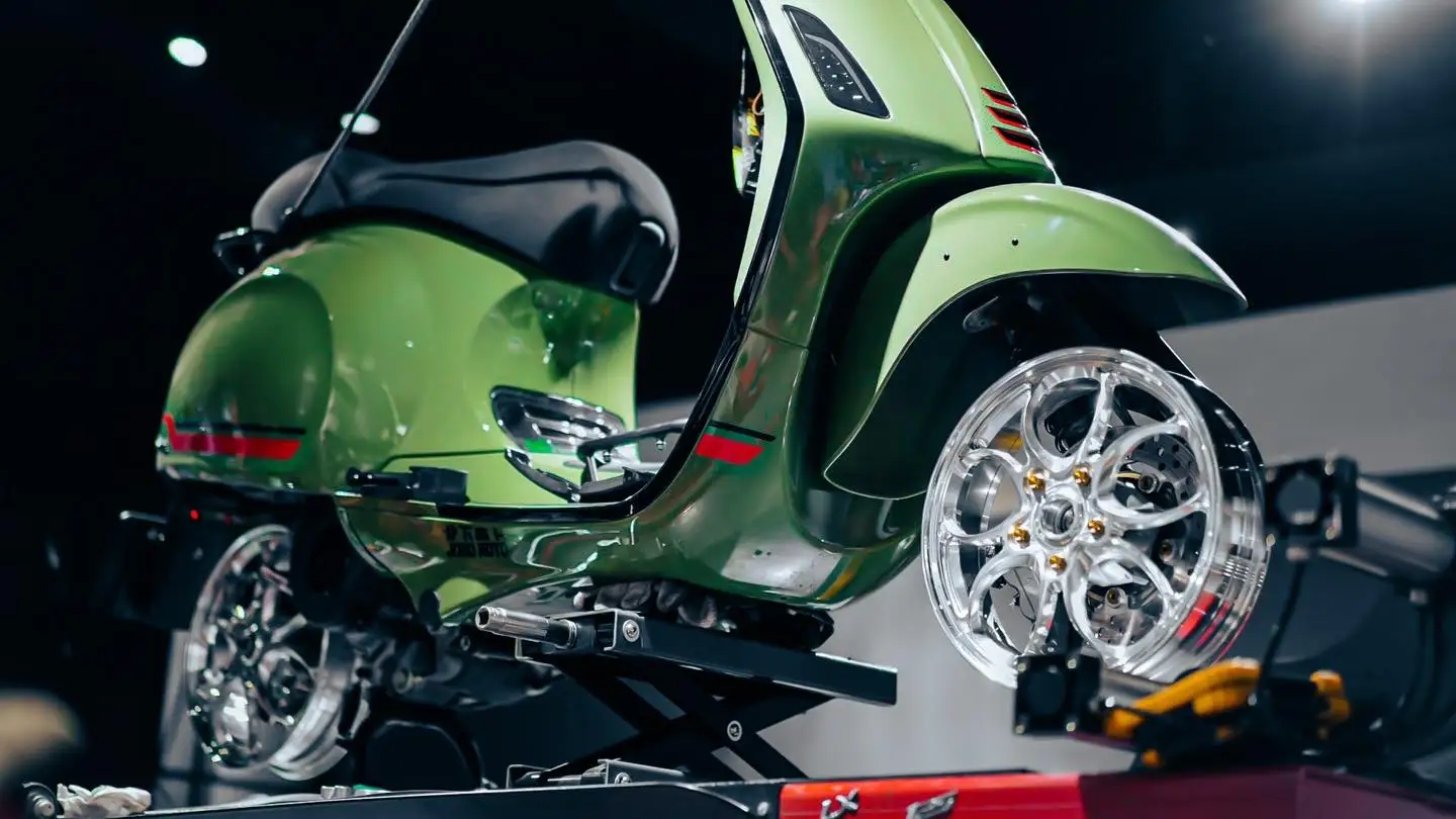 Motorcycle Wheel For Vespa Primavera 125 Rear Modified Cnc Forged ...