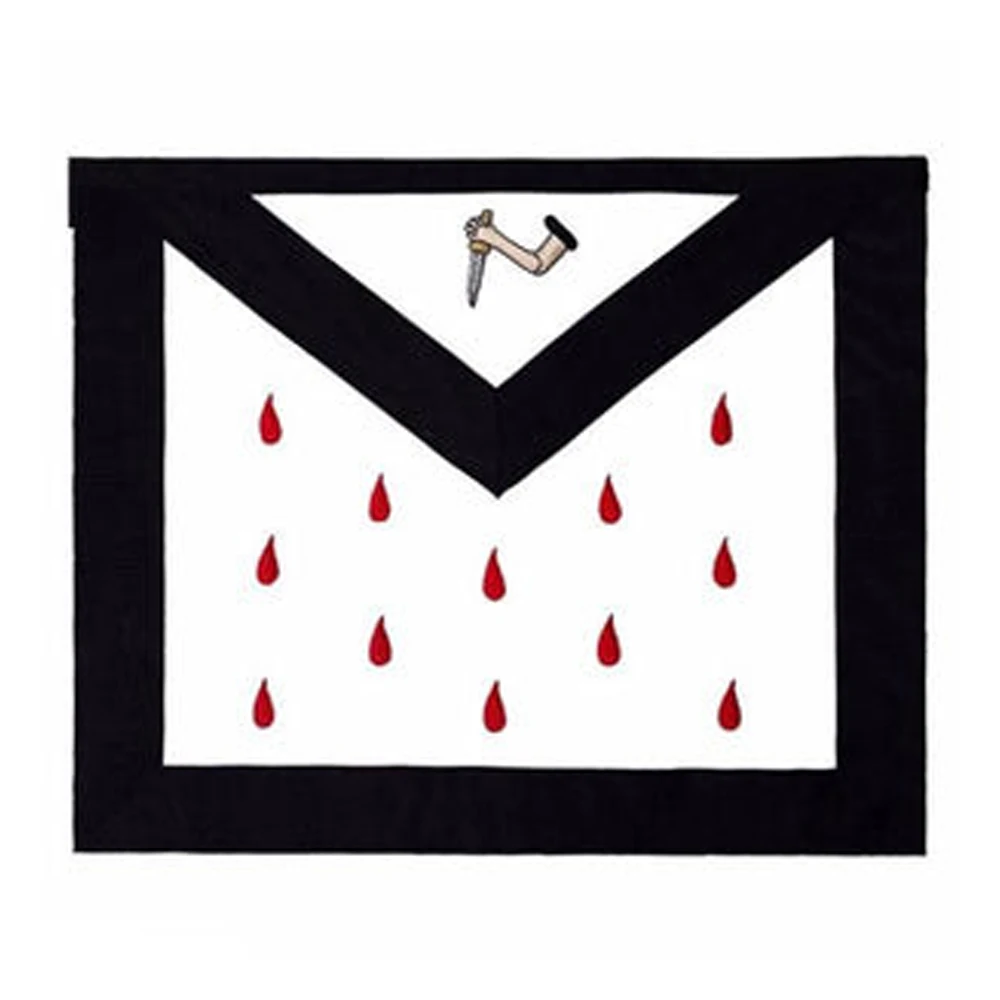 17th Degree Scottish Rite Masonic Apron - [maroon & Gold] - Buy Masonic ...
