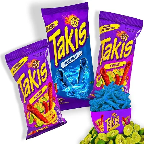 Takis Blue Heat Chips - Fuego Hot Chili Und Lime & Takis - Buy Takis ...