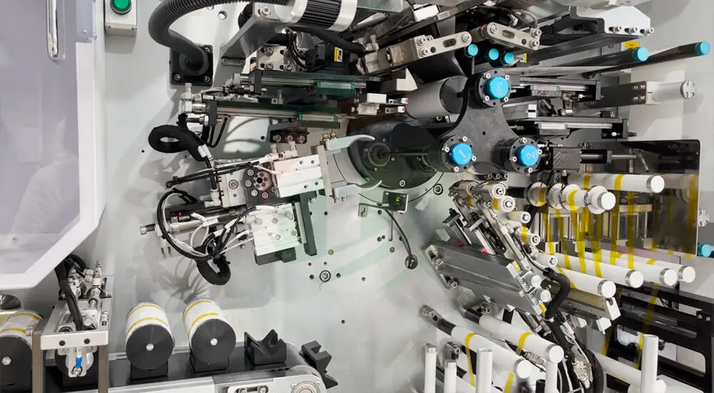 Cylinder Cell Winding Machine for 60130 Supercapacitors