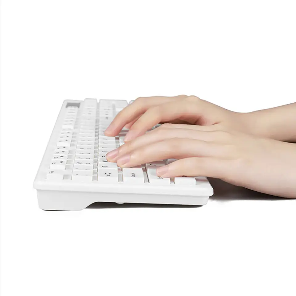2023 Wholesale Simple Wireless Keyboard Mouse Combo 104keys Waterproof ...