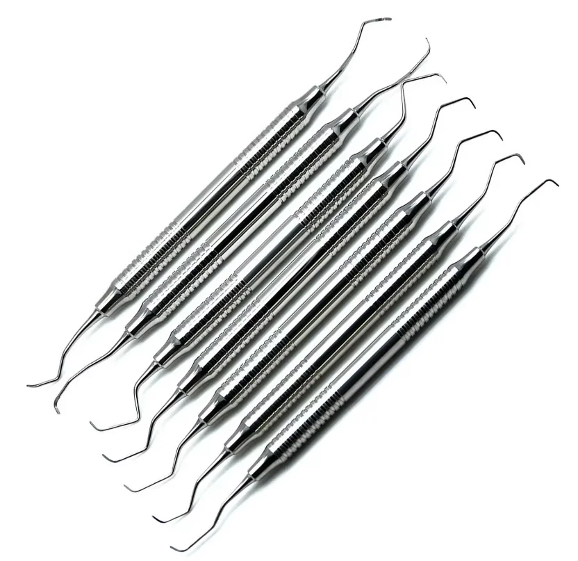 Alibaba.com: 7-piece Periodontal Calculus Root Planning Set, Gracey ...