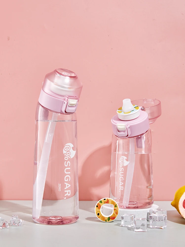 Botella De Agua Sin Bpa Tritan,2023,550ml,650 Ml,Airsup,Con Sabor A Cápsula - Buy Botella De ...