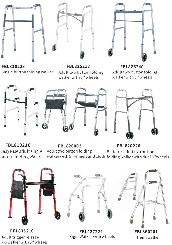 Bliss Medical Mobility Fold Walking Aids Frame for Seniors