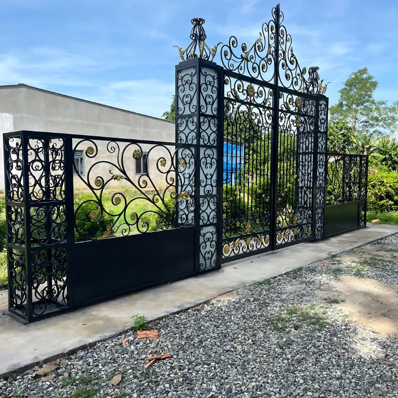 Bold Metal Gates Designs - Statement Entrances for VILLA