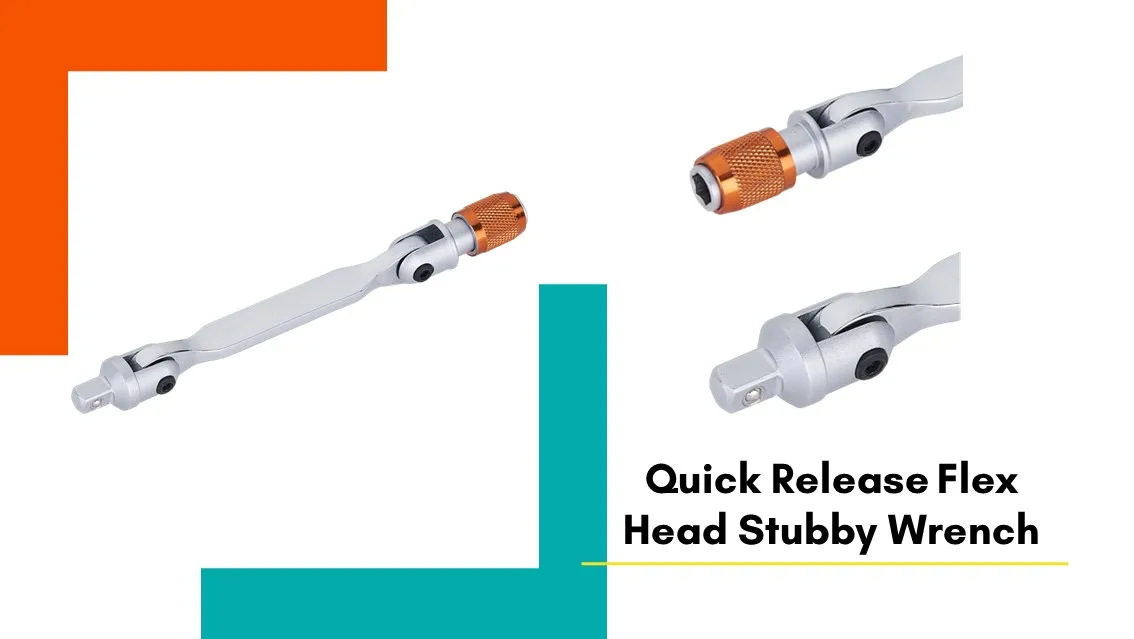 1/4 Quick Release Double Flexible Head 160mm Portable Release Wrench - Buy Wrench,Quick Release ...