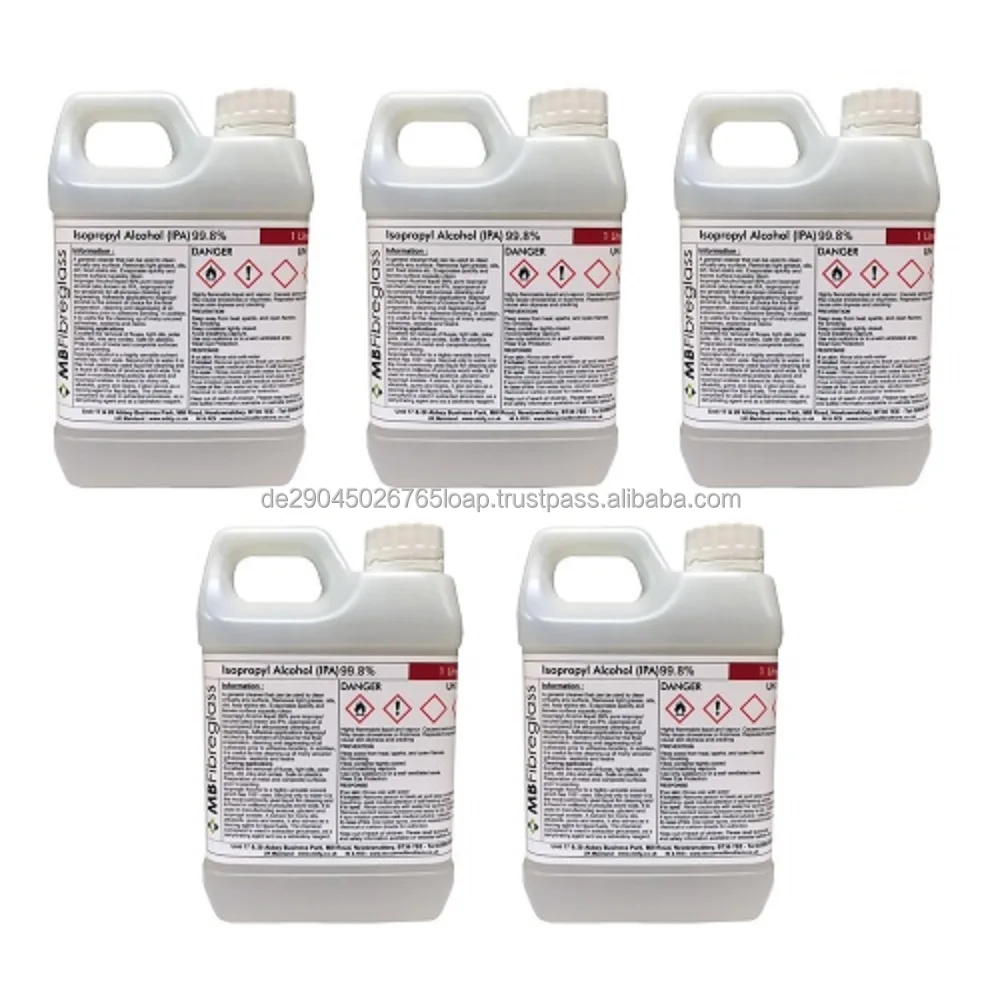 Isopropyl Alcohol (ipa) 99.8% - 5 Litre (5 X 1l Containers) Precision ...