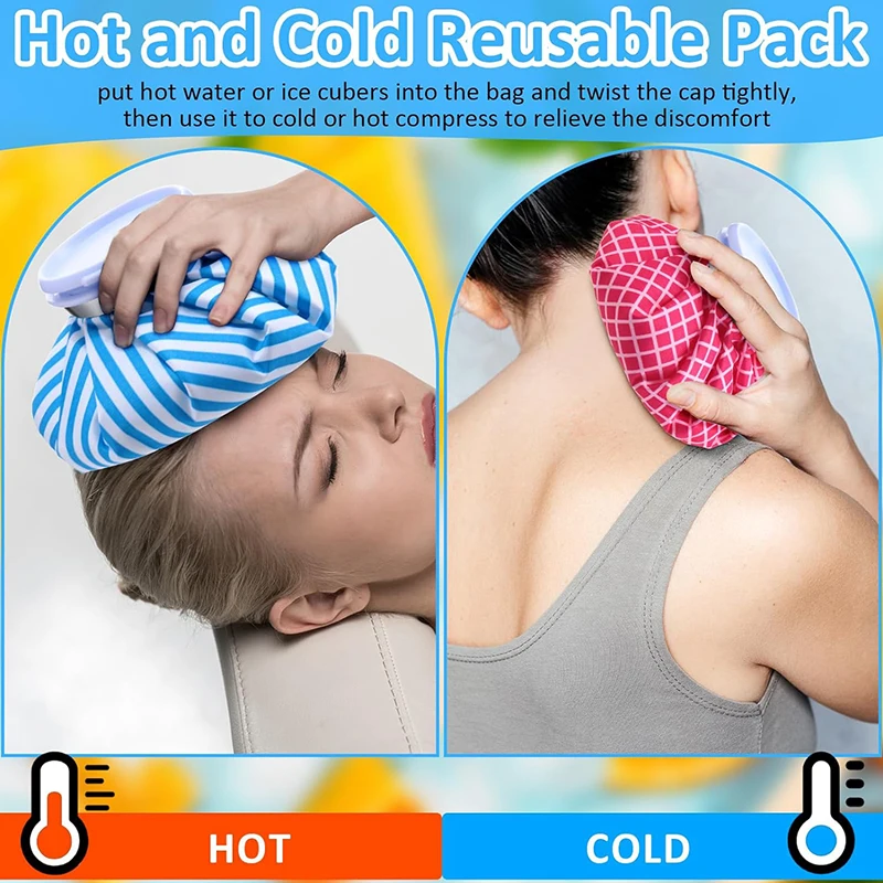 Tpu Reusable Medical Ice Bags for Injury Waterproof First Aid Insulated ...