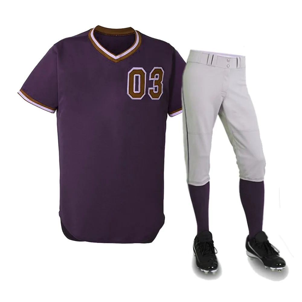 Kids Short And Long Sleeve Throwback Baseball Shirt Team Baseball ...