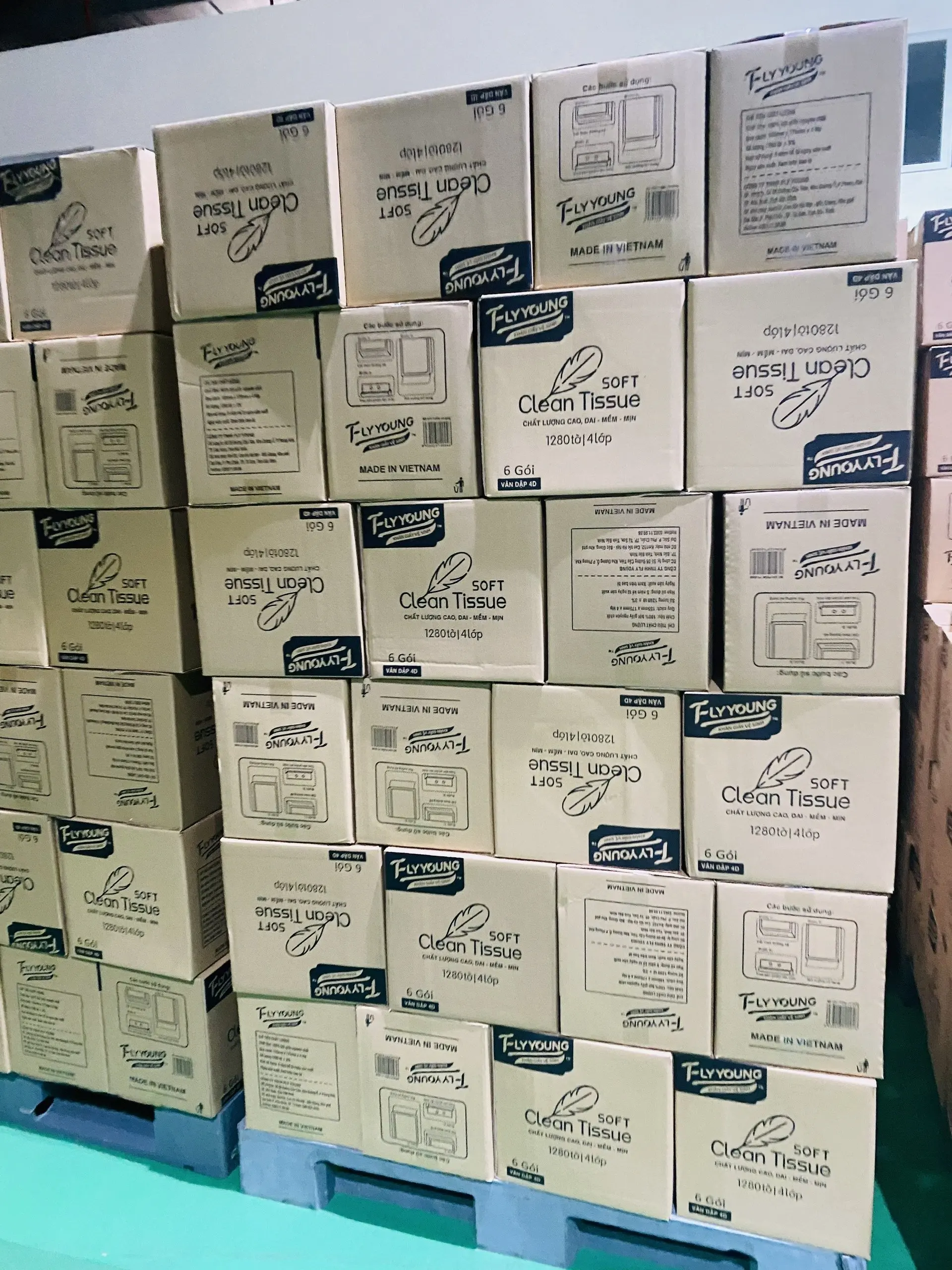 Tissue Made In Vietnam Custom Tissue Paper Facial Tissue Box Customer ...