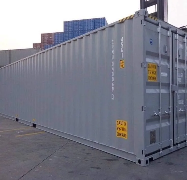 40ft High Cube ISO Shipping Container Used Dry Cargo Reefer Container ...