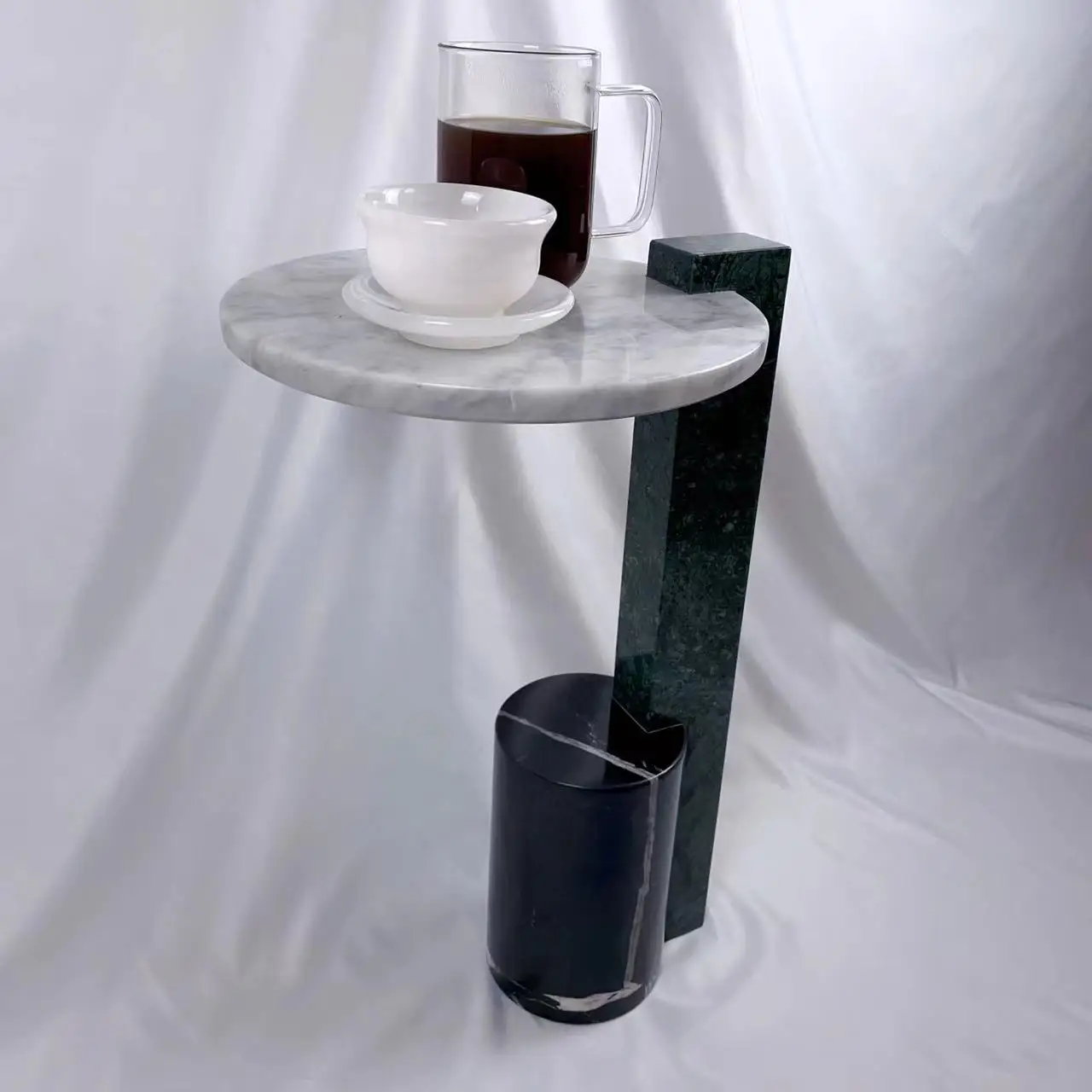 Wabi Sabi Natural Stone Coffee Table Customizable Modern Design Marble ...