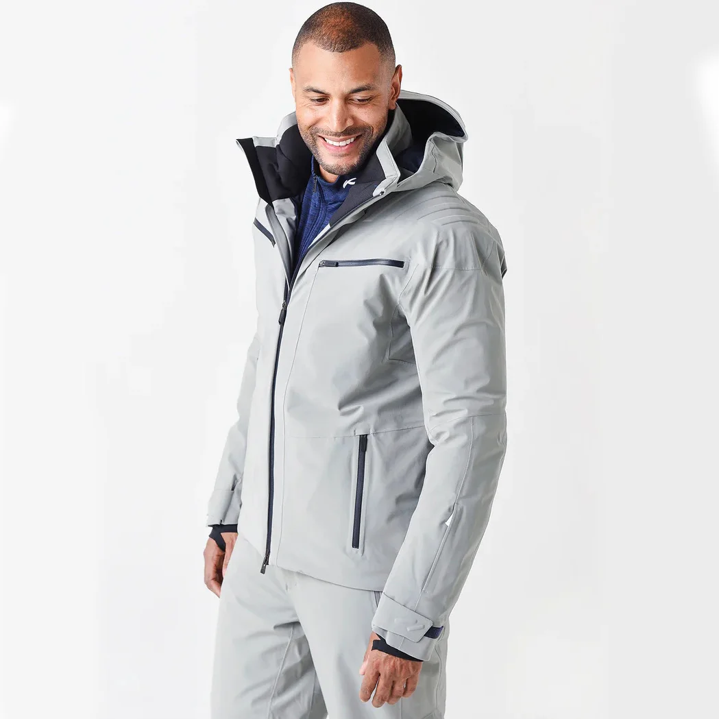 Customized Men Ski Jacket - 20000mm Waterproof & Durable