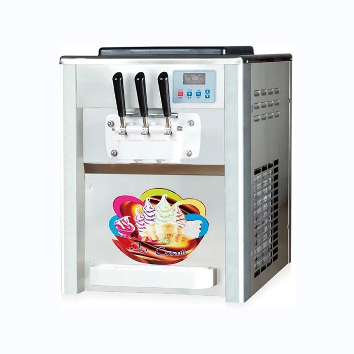 3 Flavors Commercial Softy Ice Cream Machine For Sale - Buy Soft Ice ...