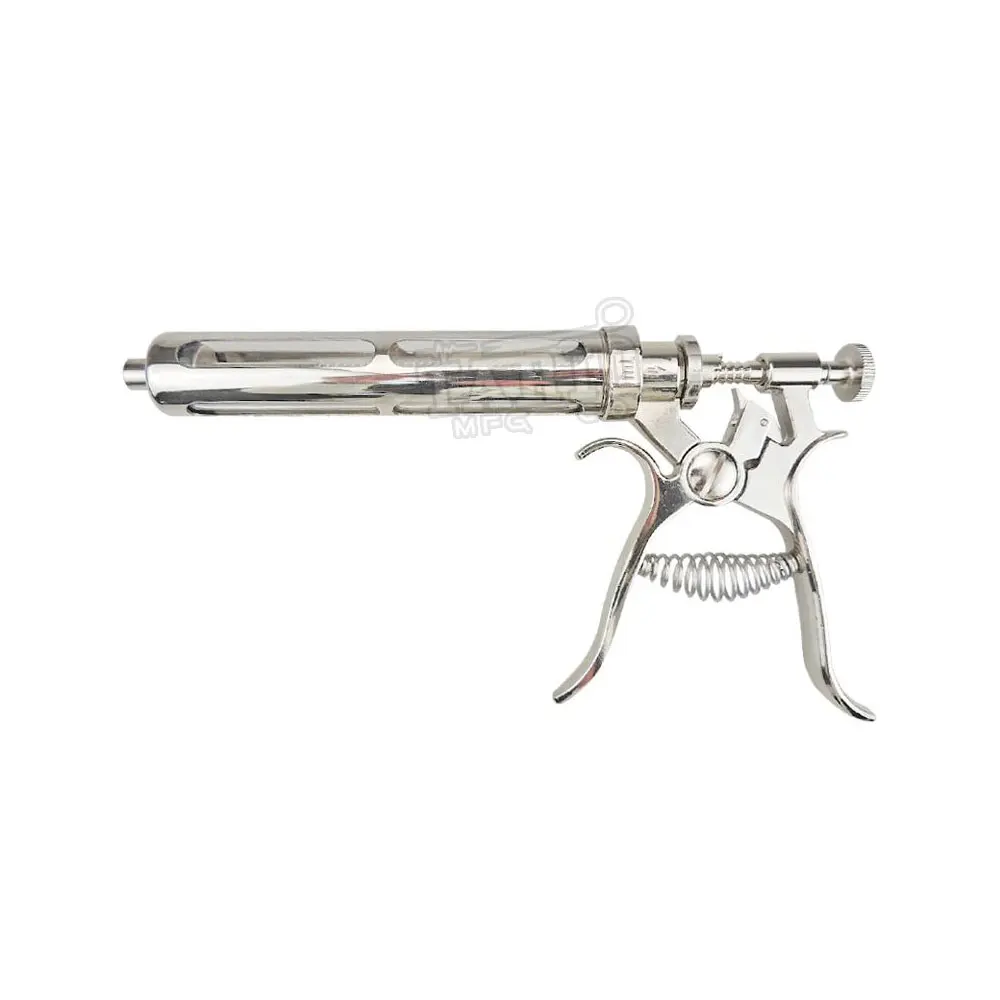 Multi Dose Automatic Veterinary Syringe Adjustable Dose Syringe 20 Ml ...