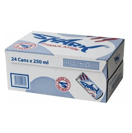 Stimulation 250ml Energy Drinks (shark) 24x250ml Original Quality ...