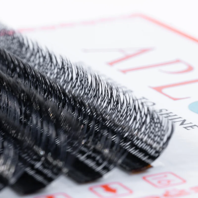 High Quality Korean Pbt Eyelash Custom Color Super Mink Eyelash Custom ...