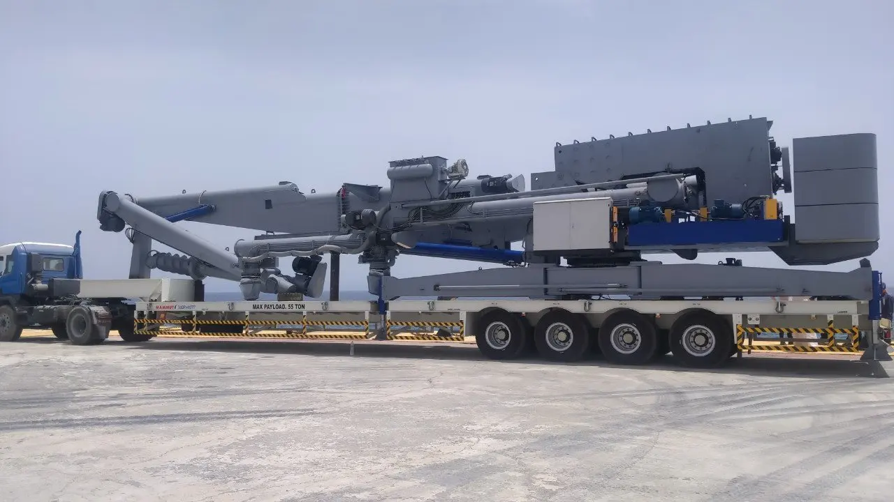 Hot Selling 01 Continuous Ship Unloader - Pneumatic System