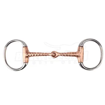 Loose Ring Snaffle Horse Bits Stainless Steel Customized Equestrian Top ...