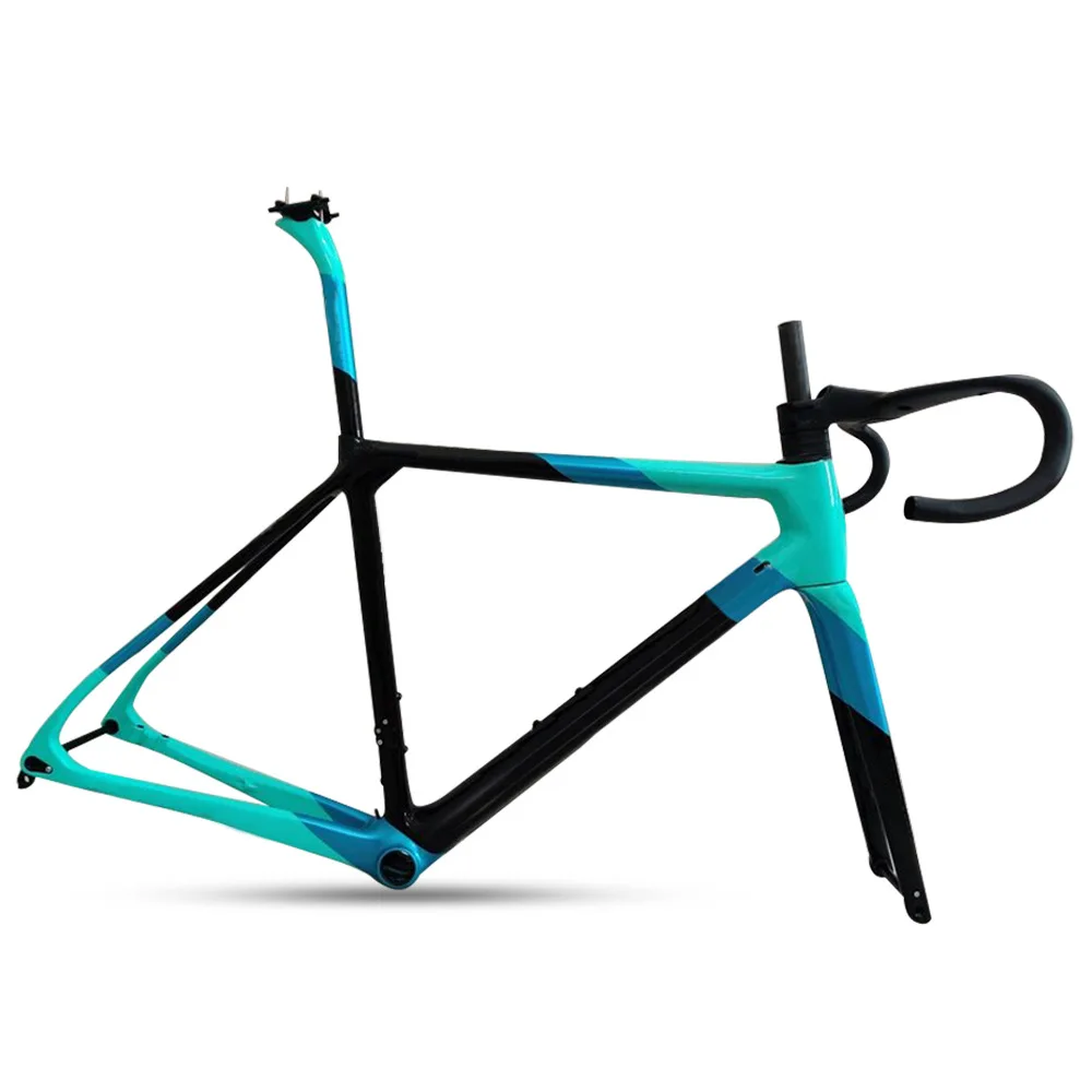 T1000 Carbon Fiber Road Bike Frame - 1.3KG Racing Lightness