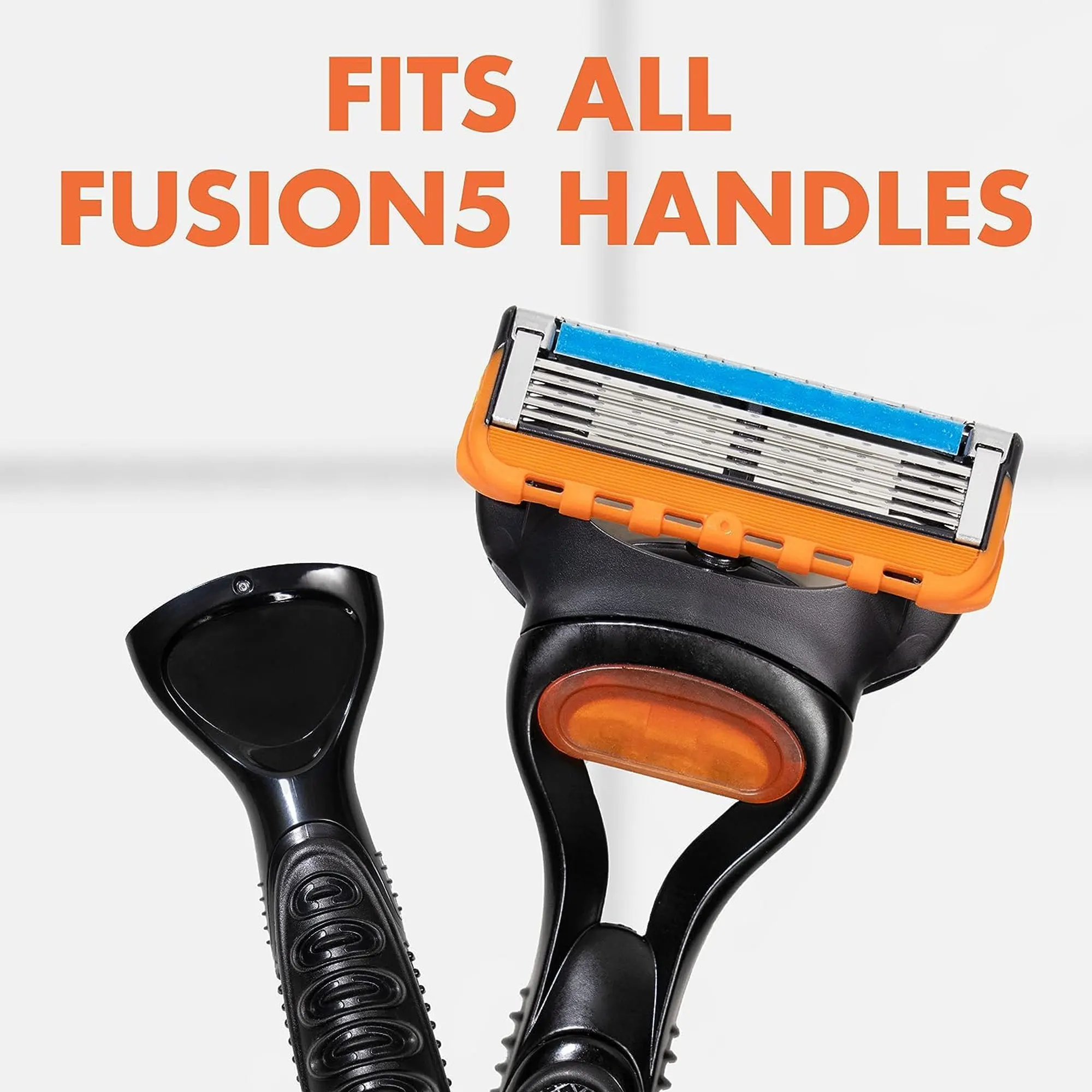 Gillette Fusion5 Power Razor Blade Refills - 8 Count,Lubrastrip ...