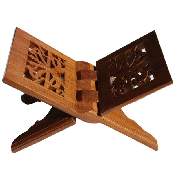 Quran Book Stand Quran Reading Stand Adjustable Wooden Bible Holder ...