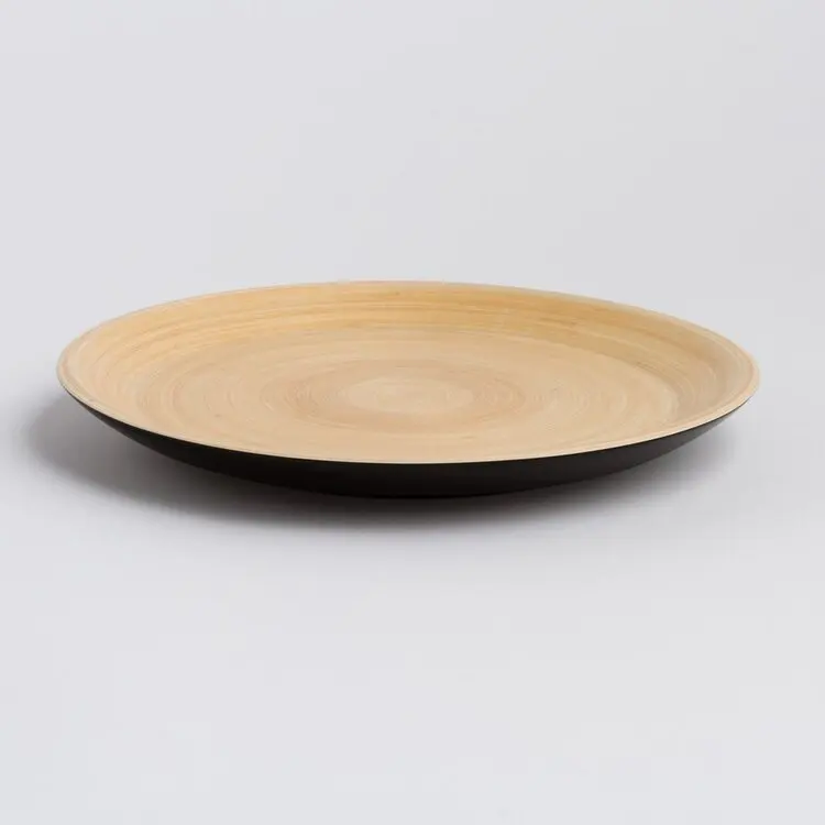 Eco-friendly Spun Bamboo Plate Set - Top Selling Tableware