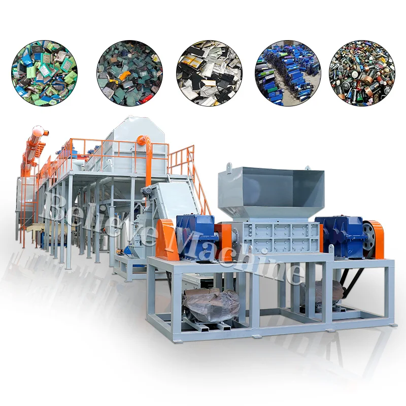 High Quality Car Lithium Battery Recycling Machine