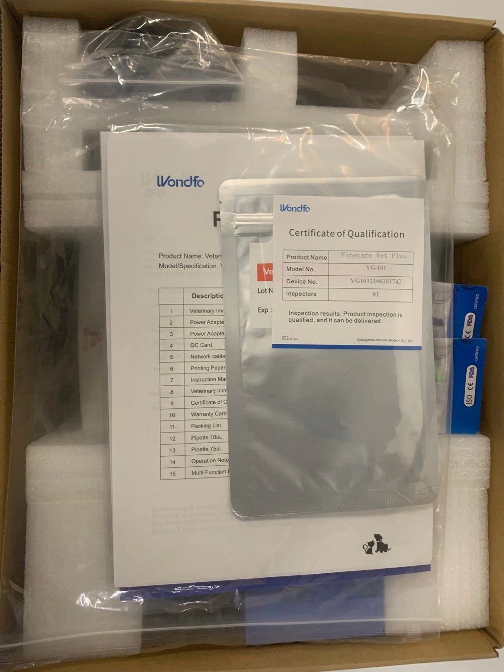 Immunoassay Analyzer Dog Sheep Pet Clinic Analyzer Pregnancy test ...